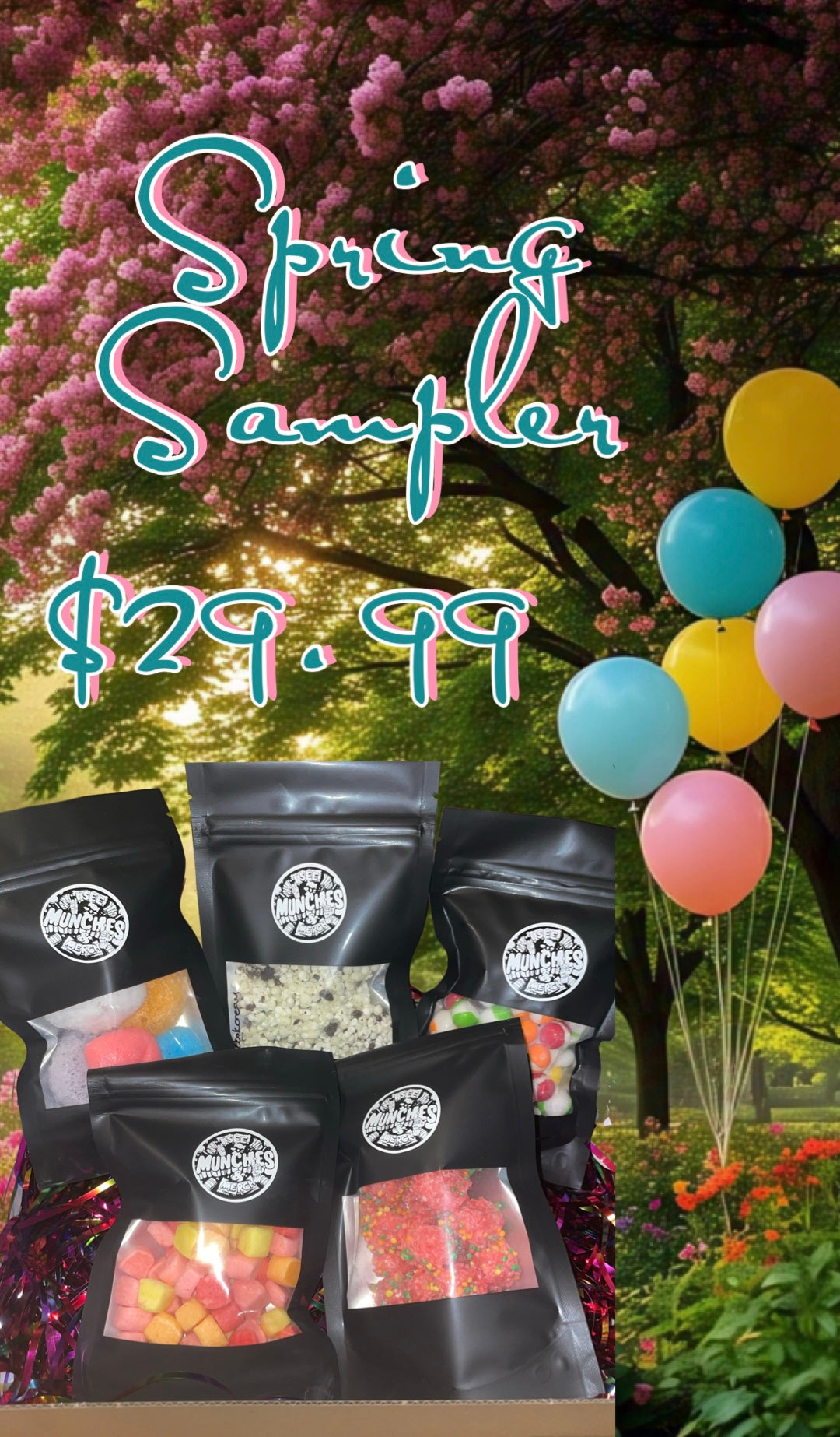 Spring Sampler Box – I See Munchies & Merch
